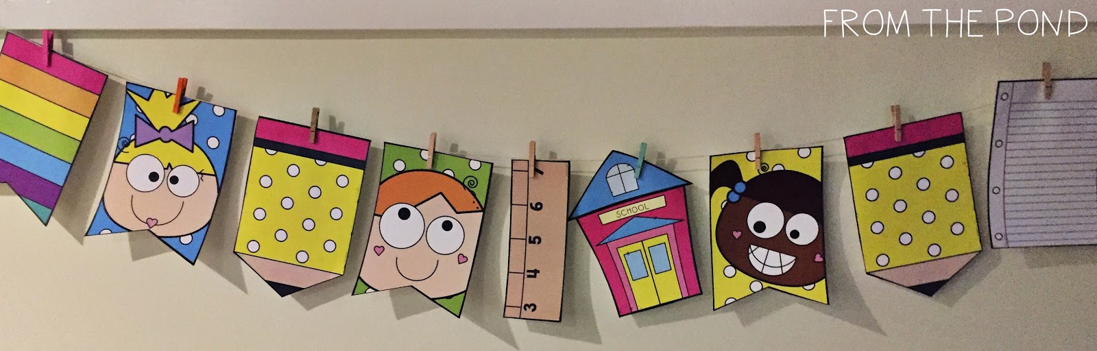 Classroom Banners | From the Pond