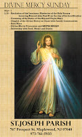 Open Doors: SUNDAY, MAY 1 EVENTS - DIVINE MERCY SUNDAY