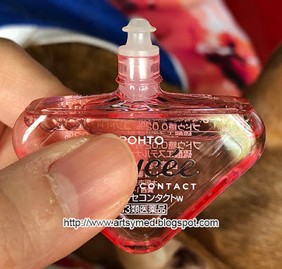 Artsy Med: Rohto Lycee Contact Eyedrops - First Impressions