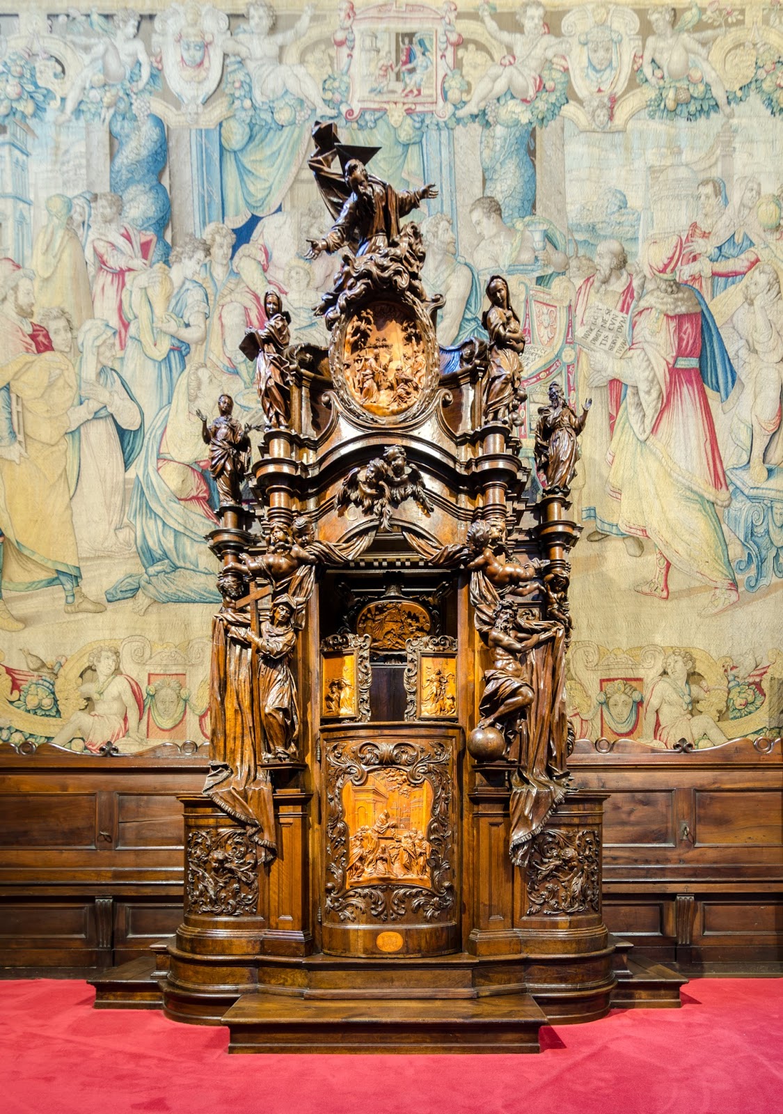 New Liturgical Movement: Art as Catechesis in a Baroque Confessional ...