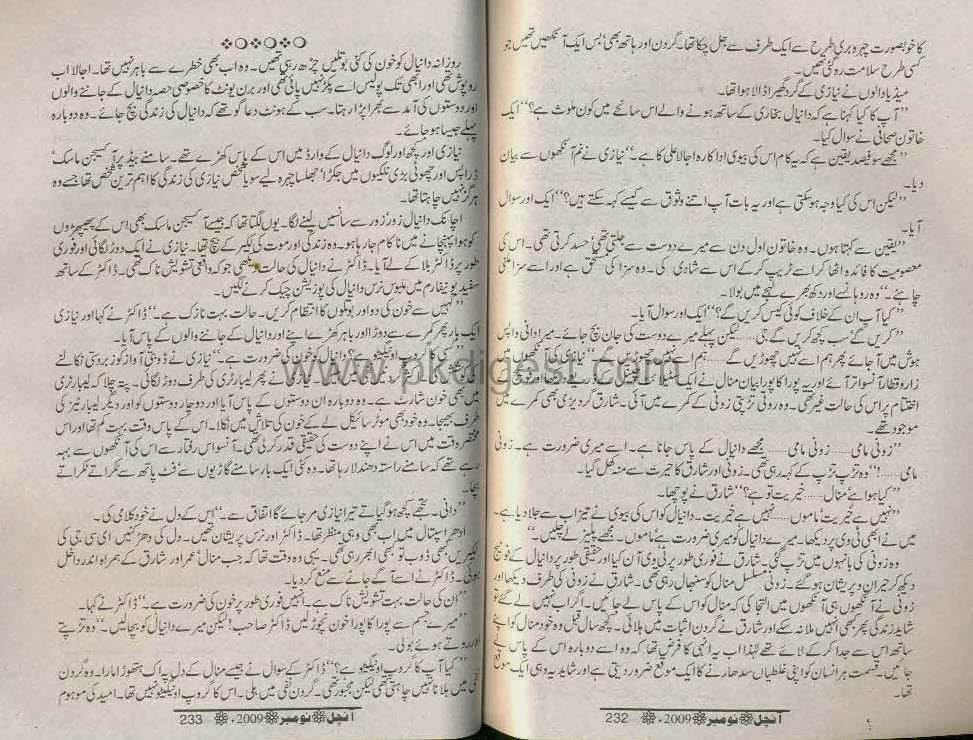 Free Urdu Digests: Aanchal Digest November 2009 Online Reading.