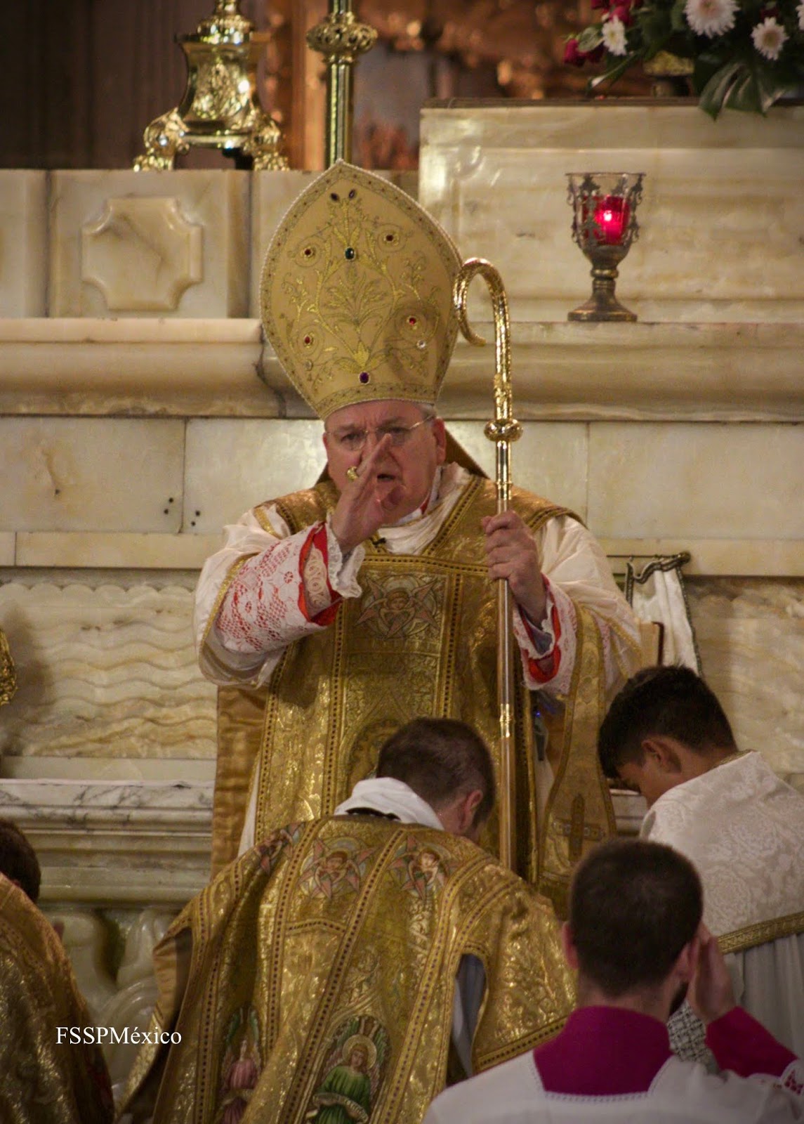 New Liturgical Movement: Cardinal Burke Celebrates Pontifical Mass in ...