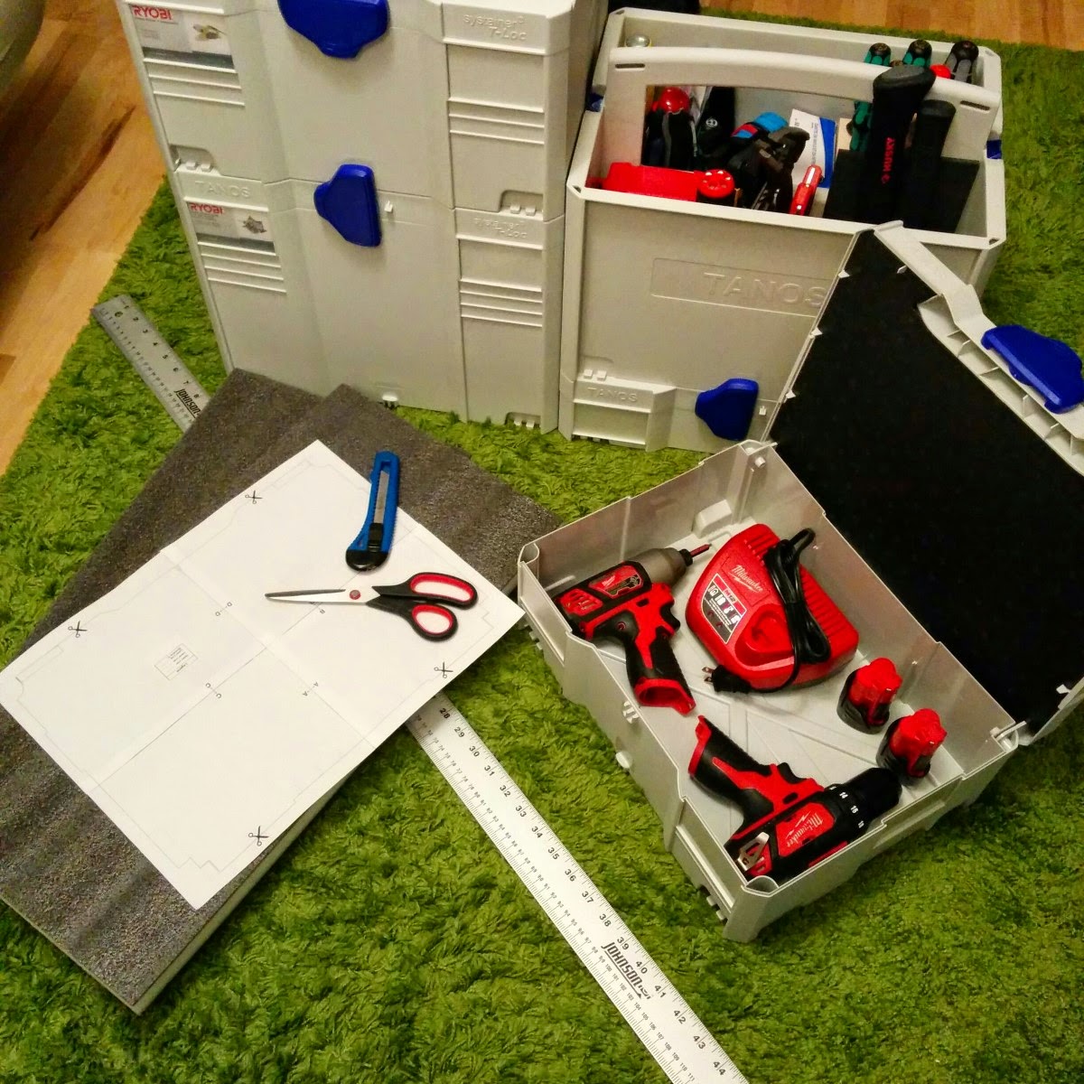 Whiskey the Maker: Project: Custom Foam Systainer Tool Holder