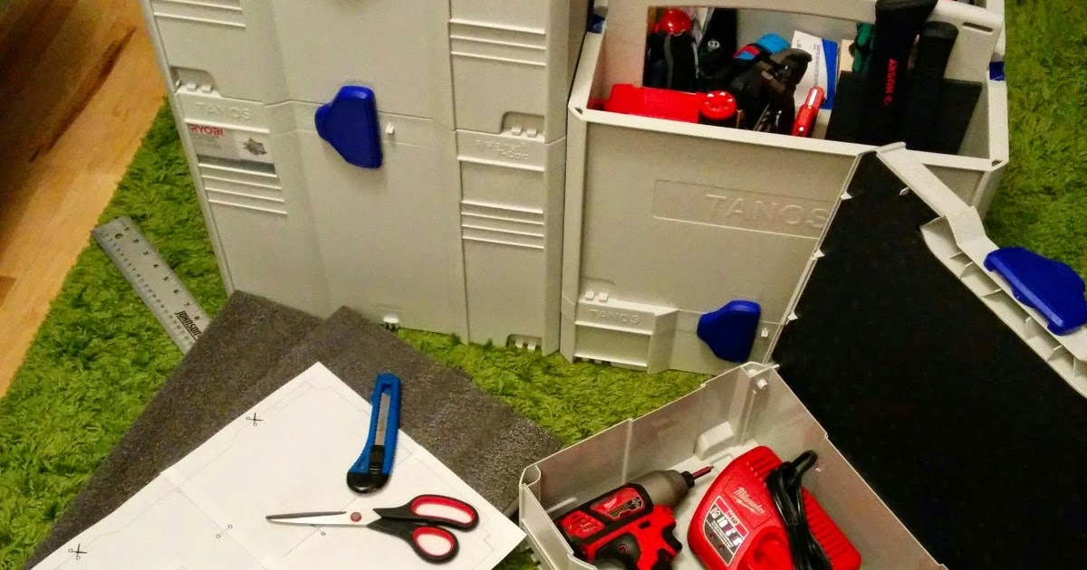 Whiskey the Maker: Project: Custom Foam Systainer Tool Holder