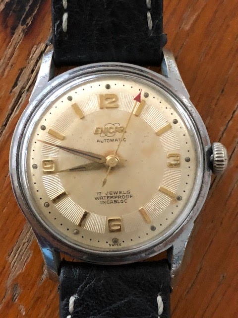 Regin's Realm: Enicar automatic vintage watch