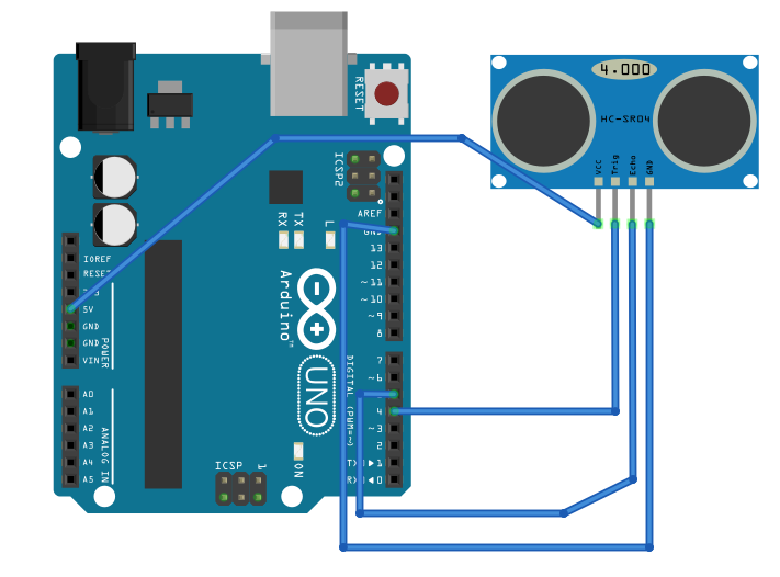 Arduino Interfacing With Ultrasonic Sensor (HC-SR04)