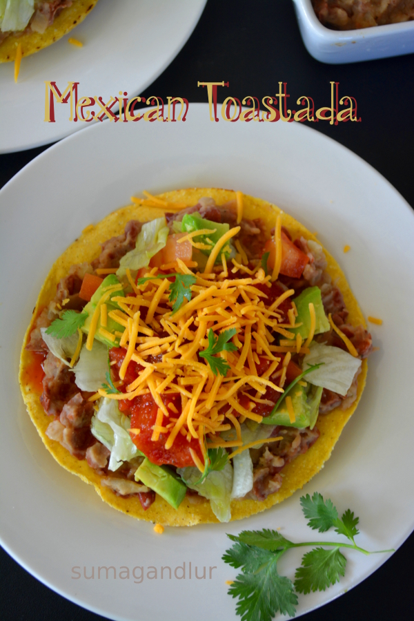 Veggie Platter: Mexican Toastada
