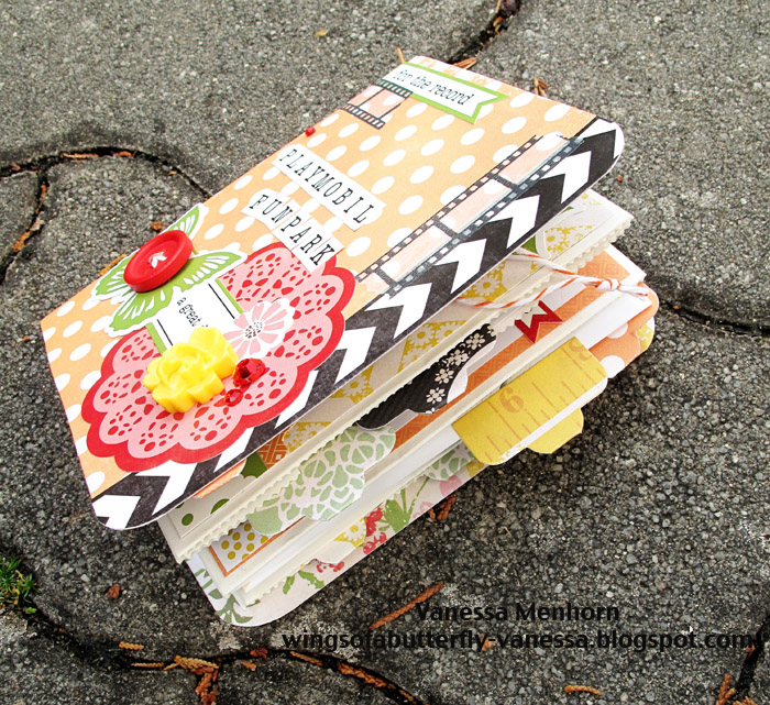 wings of a butterfly: Paper Bag Mini Album with Tutorial