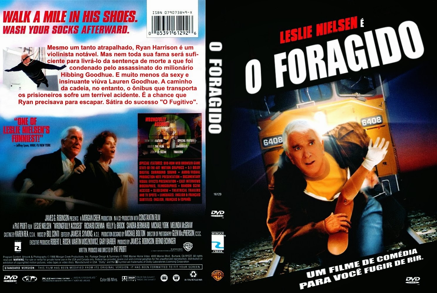 Filme da Semana – O Foragido (1998, de Pat Proft e com Leslie Nielsen ...
