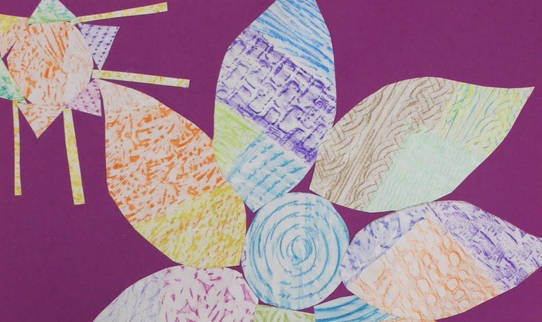 Art for Teachers of Children 130 & 131: Frottage Example