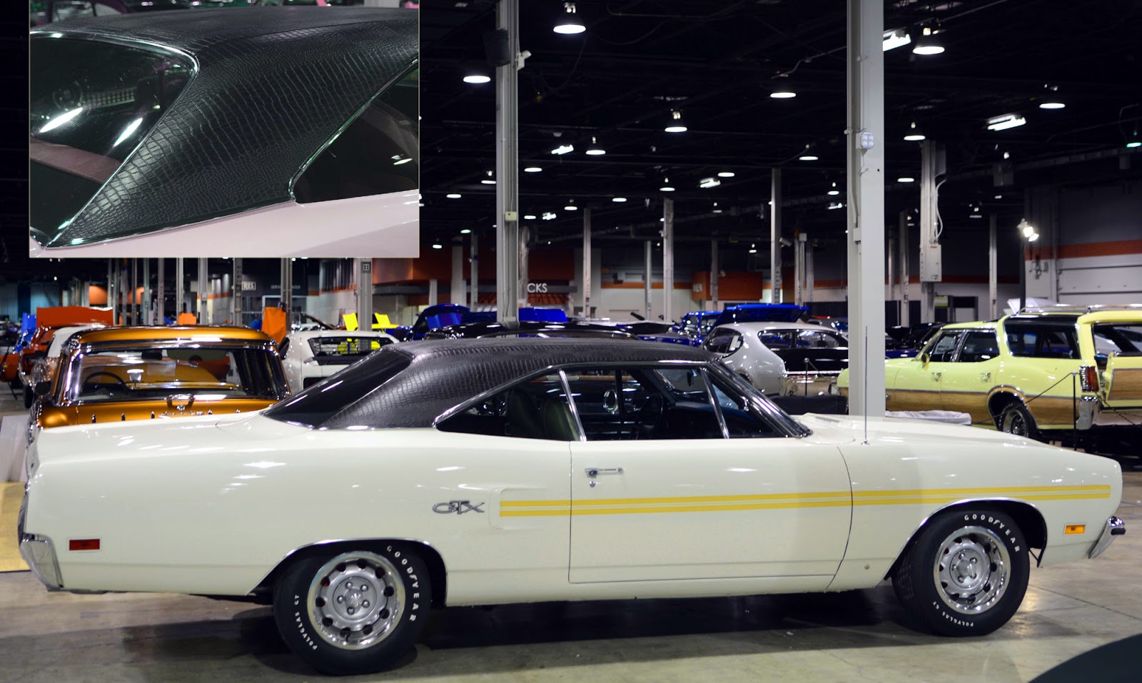 Just A Car Guy: Paul McGhee’s 1970 GTX with a gator-grain roof, rare on ...