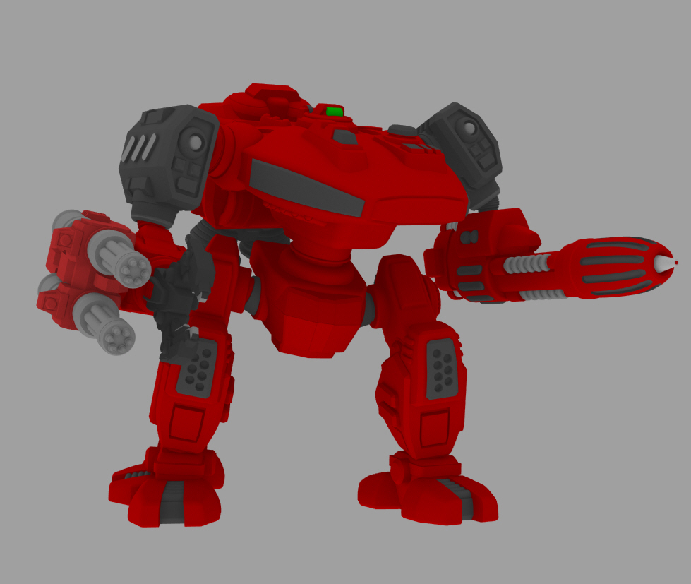 [TMP] "[JBR] Let's Learn To Render A Custom Digital Mech" Topic