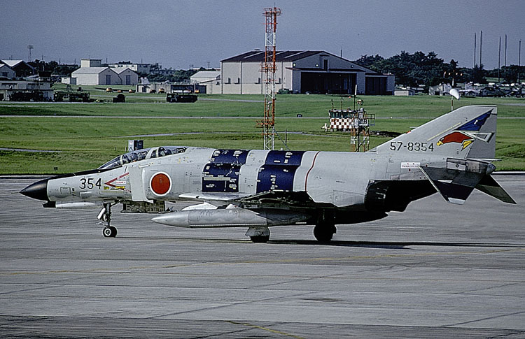 Kamuflázs - Camouflage: Japán F-4-esek különleges festéssel III. rész