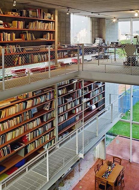 Emerald + Aubergine: Mezzanine Libraries - A lofty idea!