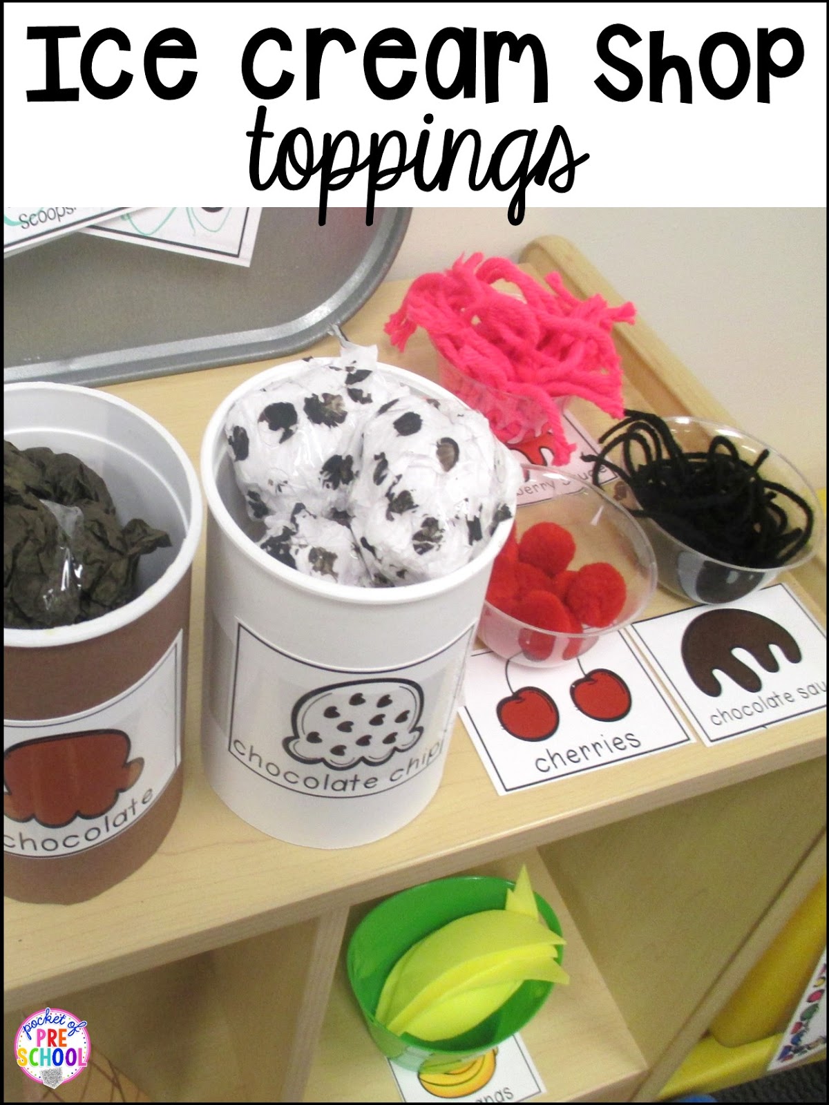 Ice Cream Dramatic Play - Pocket of Preschool