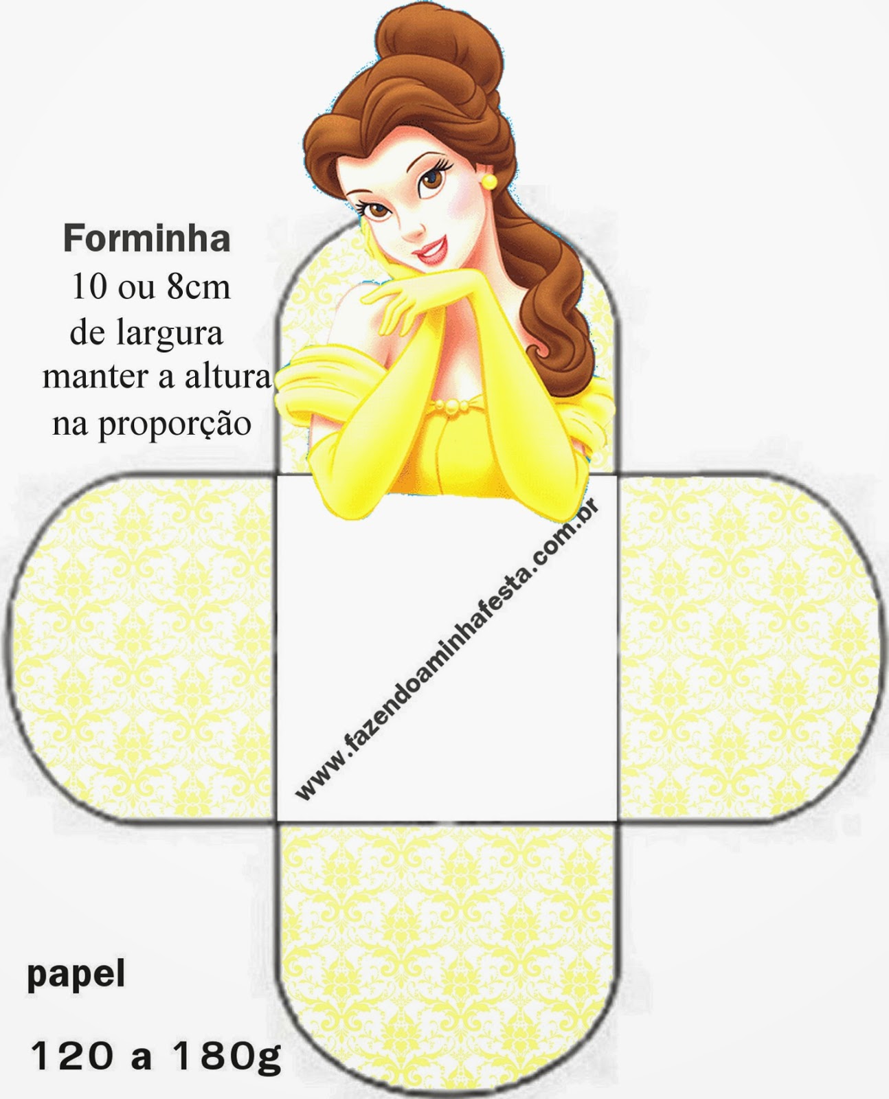 Free Printable Open Boxes for Disney Princess Party. - Oh My Fiesta! in ...