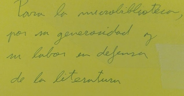 lamicrobiblioteca: DEDICA...QUÈ? / ¿DEDICA...CÓMO?
