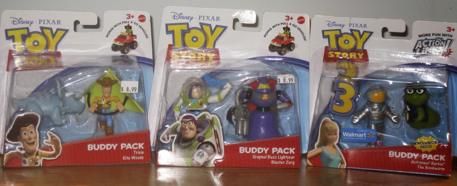 Dan the Pixar Fan: Toy Story Buddy Packs from Mattel Complete Guide ...