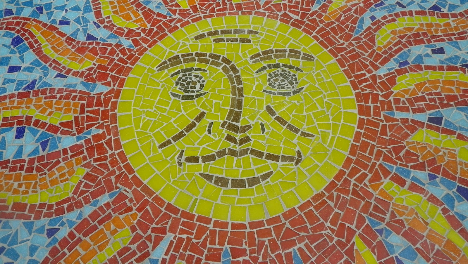 Trabalhos em Mosaico: Mesa Sol