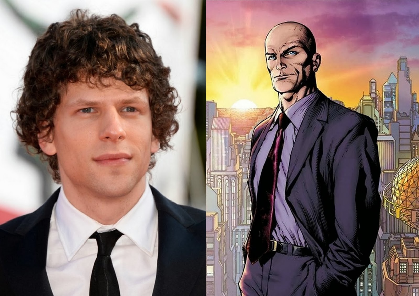 Jesse Eisenberg Lex Luthor Kevin Spacey