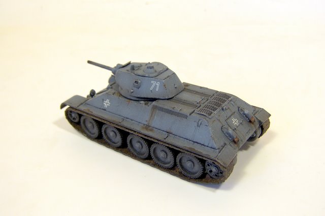 Gulumik Military Models: T-34/76 L11 German Captured 1/72 UM - Gallery