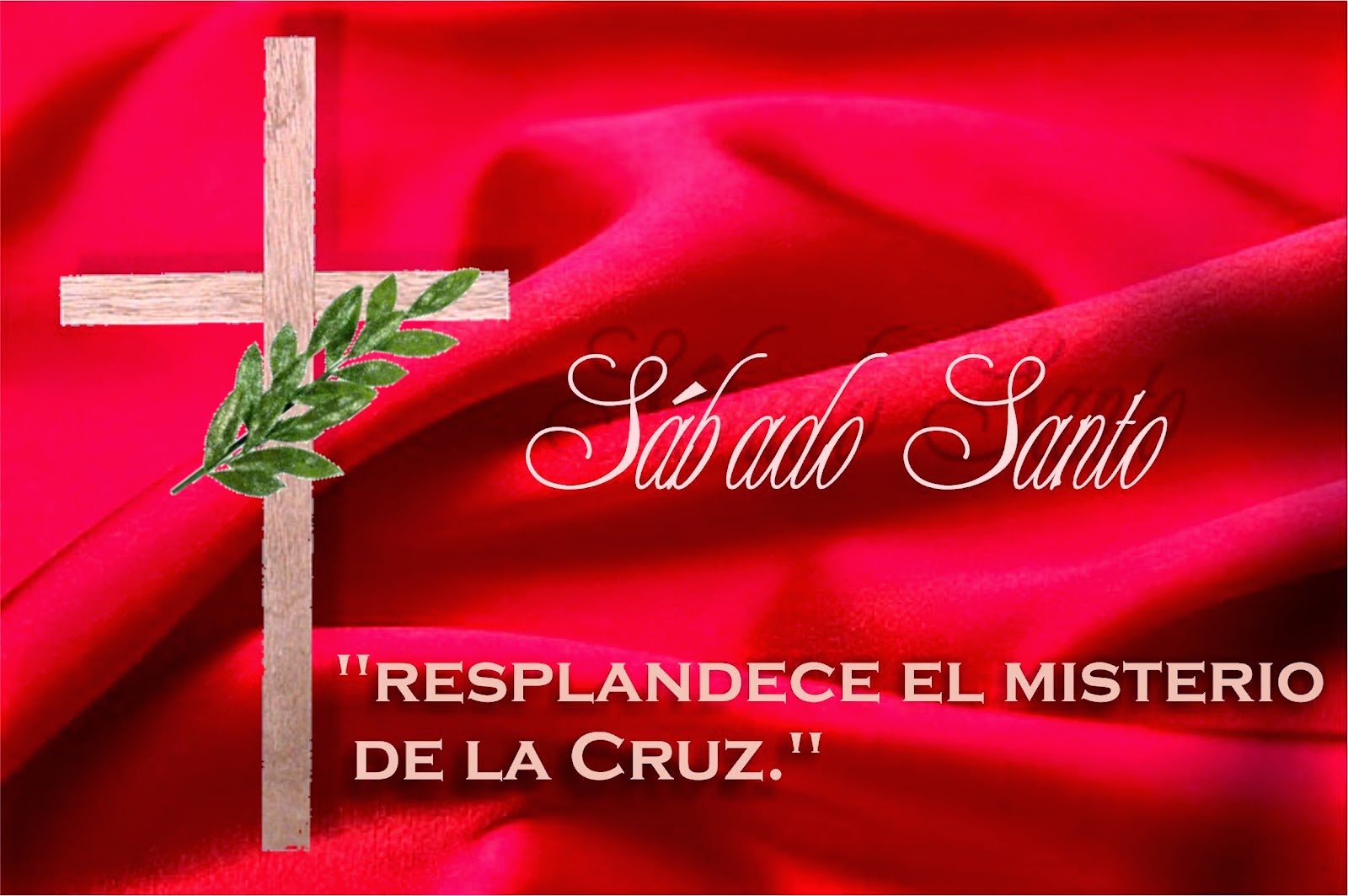 RINCÓN DE RELIGIÓN: SÁBADO SANTO