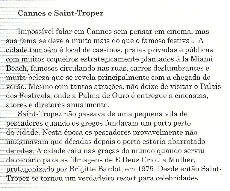 Estilo e Versatilidade: Dicas de viagem: Côte D'Azur