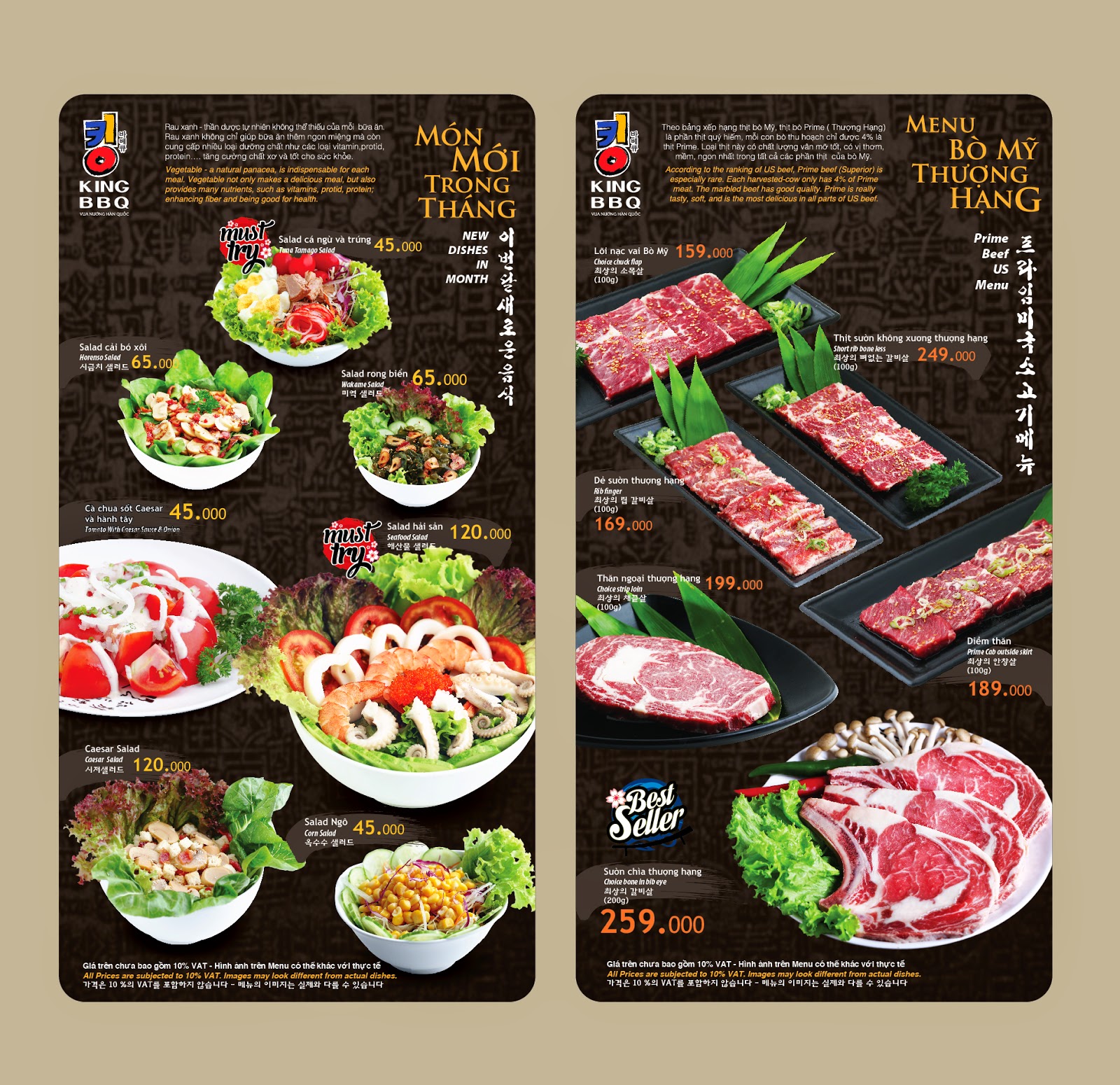 Cùng King BBQ đón Giáng sinh với thực đơn thịt bò thượng hạng | King ...