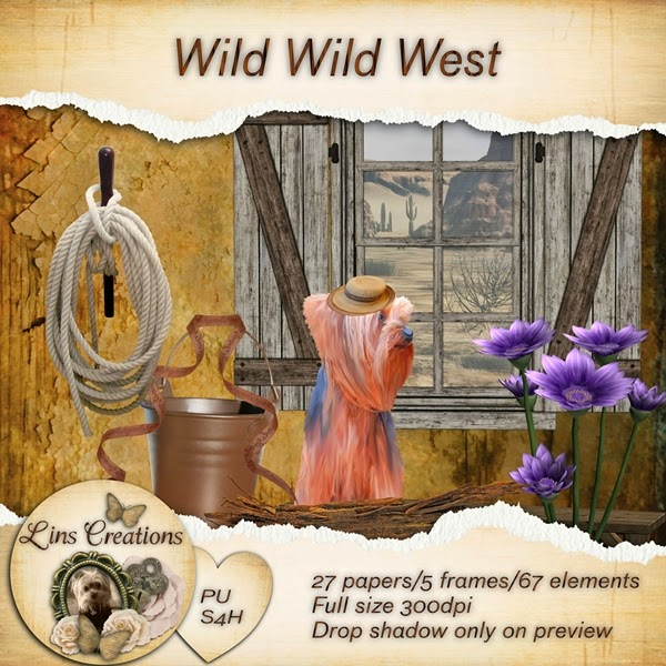 Lindsay's Ramblings: Wild wild west kit and Two CU packs