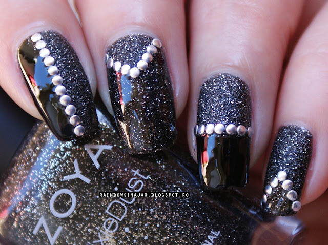 Josephine's World: Black metal nails - KKCenterhk Silver Studs