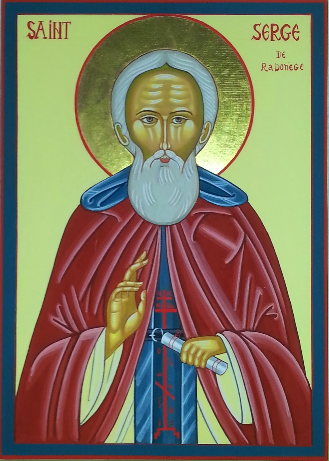 icône et tradition: SAINT SERGE DE RADONEGE