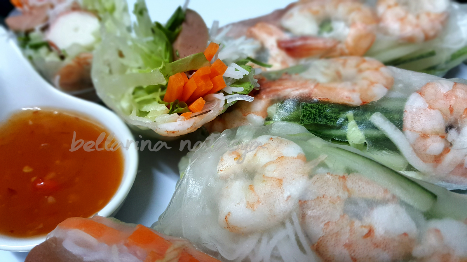 Resepi Popia Vietnam Roll Crab Stick Dan Sos Pencicah Mudah