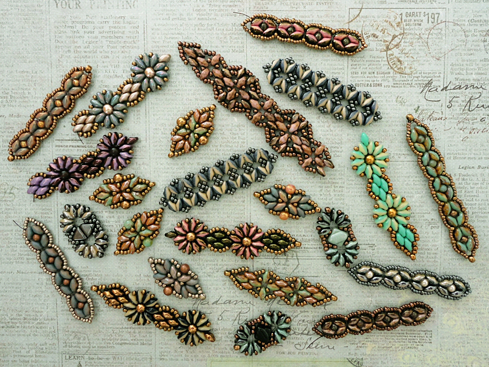 Linda's Crafty Inspirations: Beading News - SuperDuo Duets