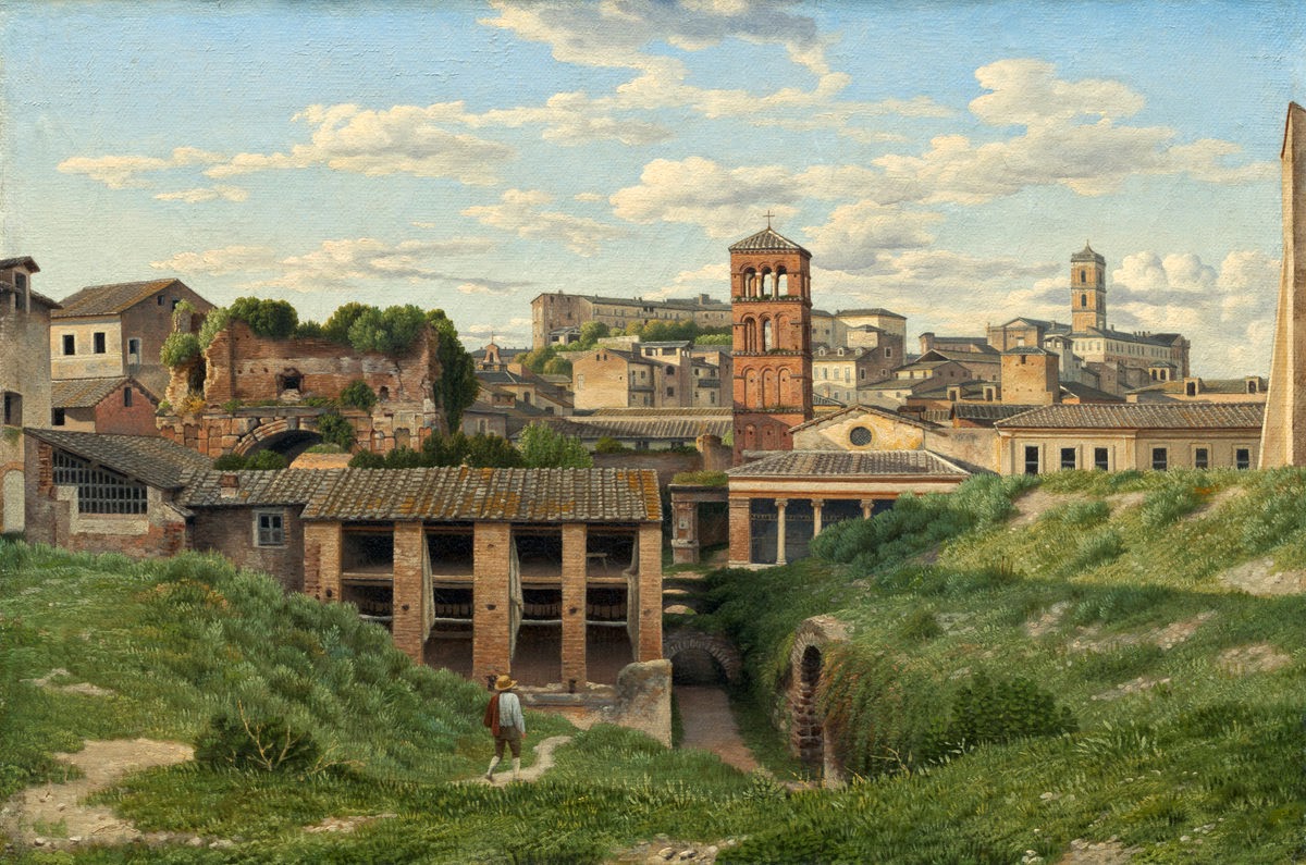 Vista de la Cloaca Máxima, Roma