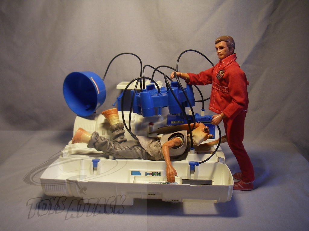 KENNER THE SIX MILLION DOLLAR MAN STEVE AUSTIN MASKATRON FIGURE BIONIC ...
