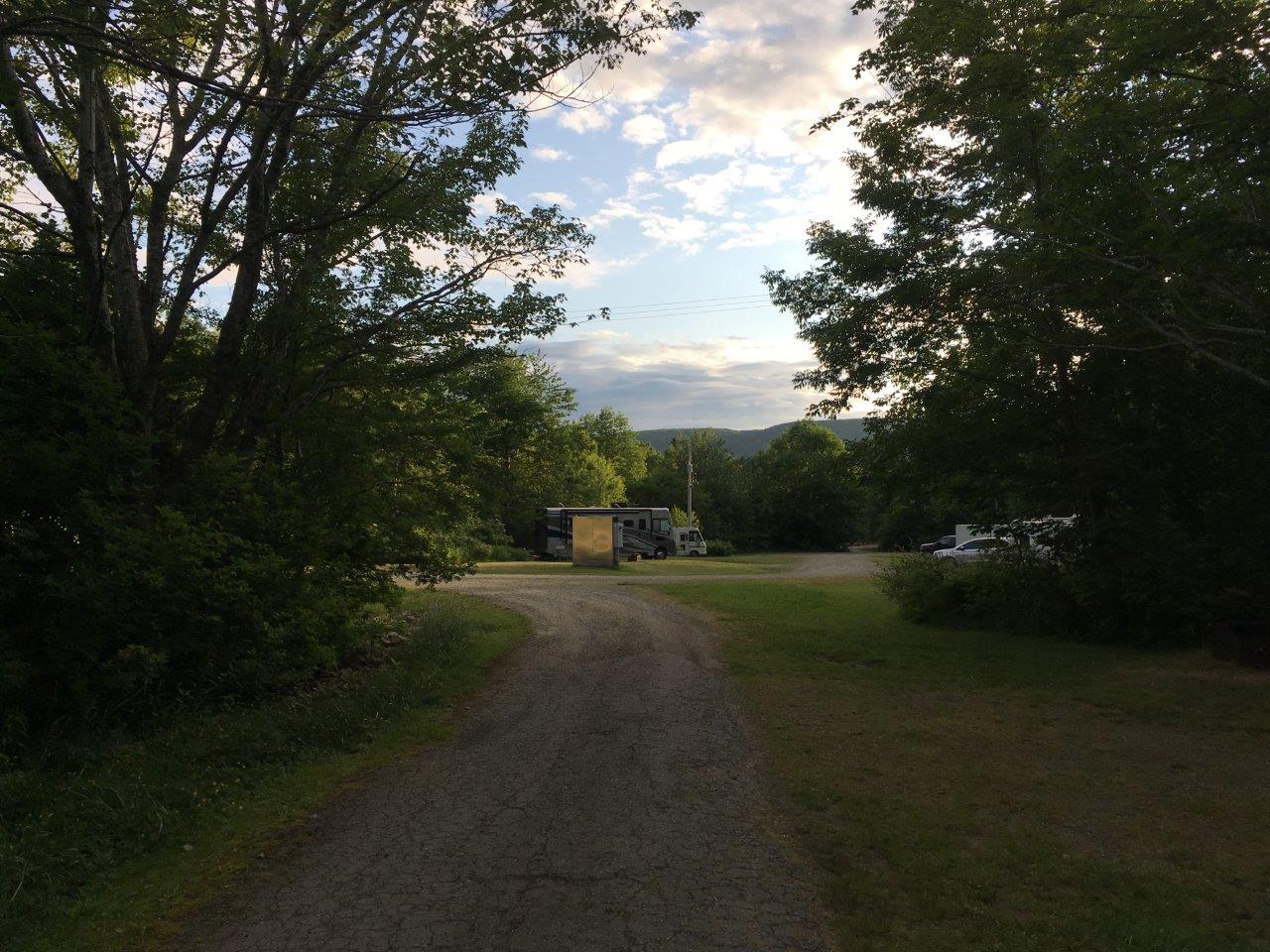 Canadian Maritimes: 13 - Whycocomagh Campground, Cape Breton Island ...