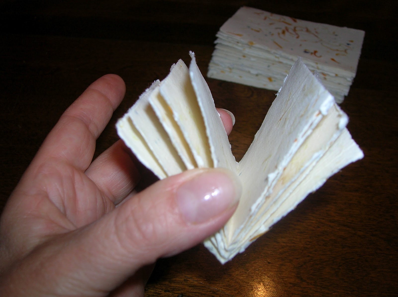 My Creative Mommy: Handbound Leather Wrapped Journal With Summer Gold ...