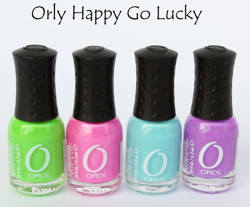 Orly Happy Go Lucky - - - N E W - - - swatches