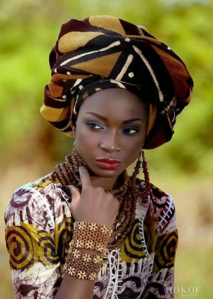 Collective African Designs: Turban/Head Scarf