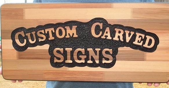 Here are some great Carved Wooden Signs for your Home or Office!