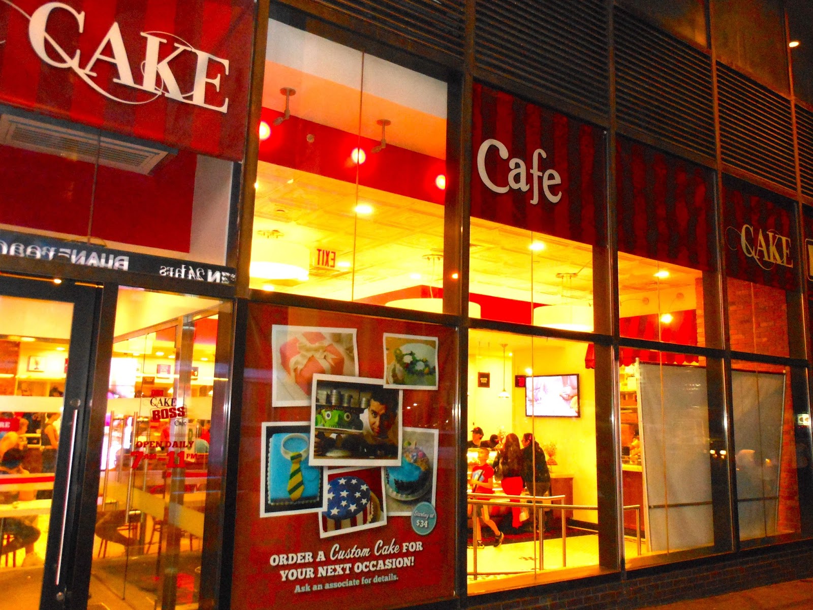 Adventures of a Middle-Aged Drama Queen: Review: Cake Boss Cafe