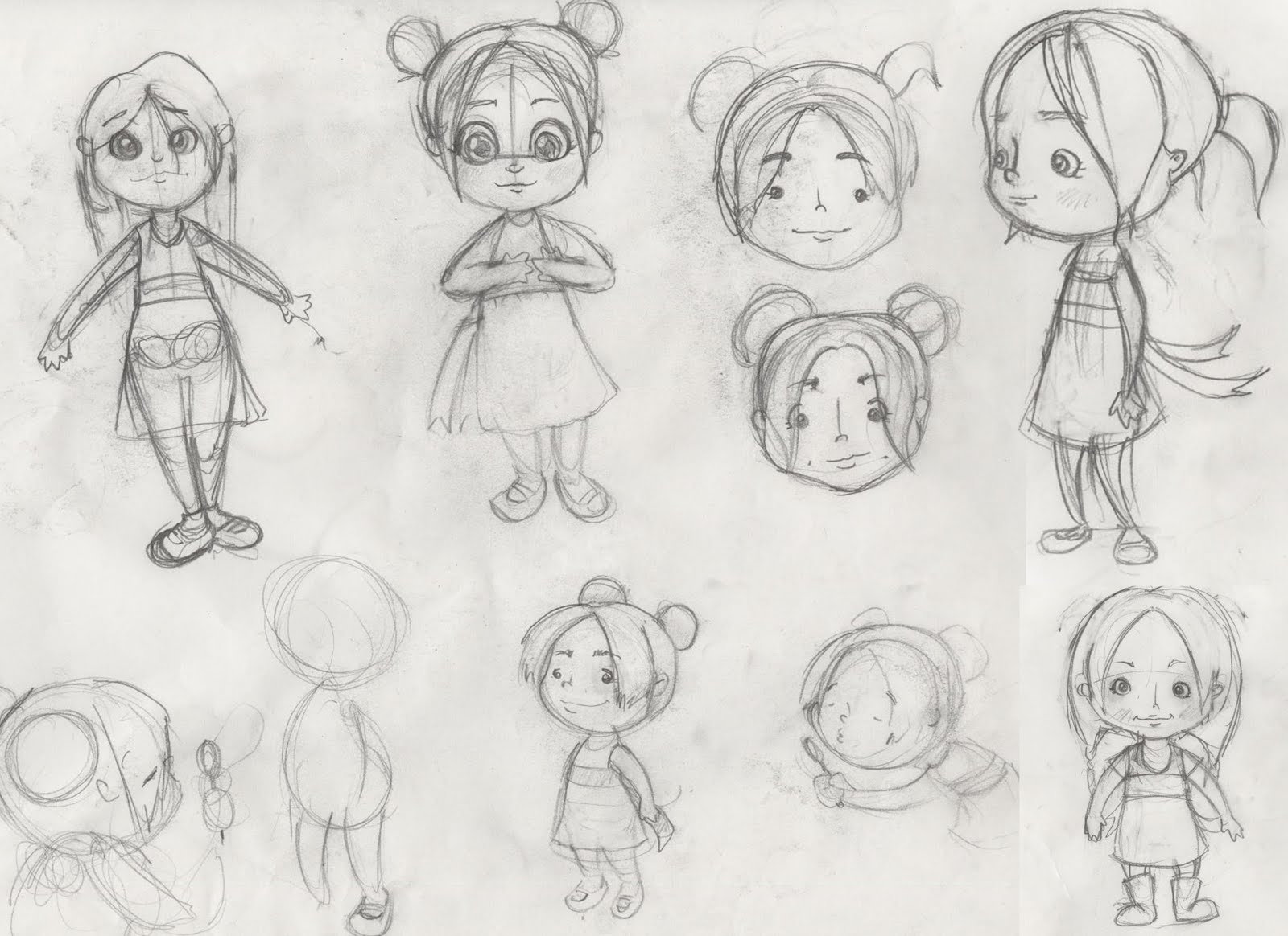 Jo-L's Art Blog: "The Good the Bad and the Ugly" -rough character ...