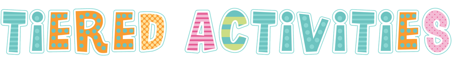 Using Color To Help You Tier Differentiated Activities ...