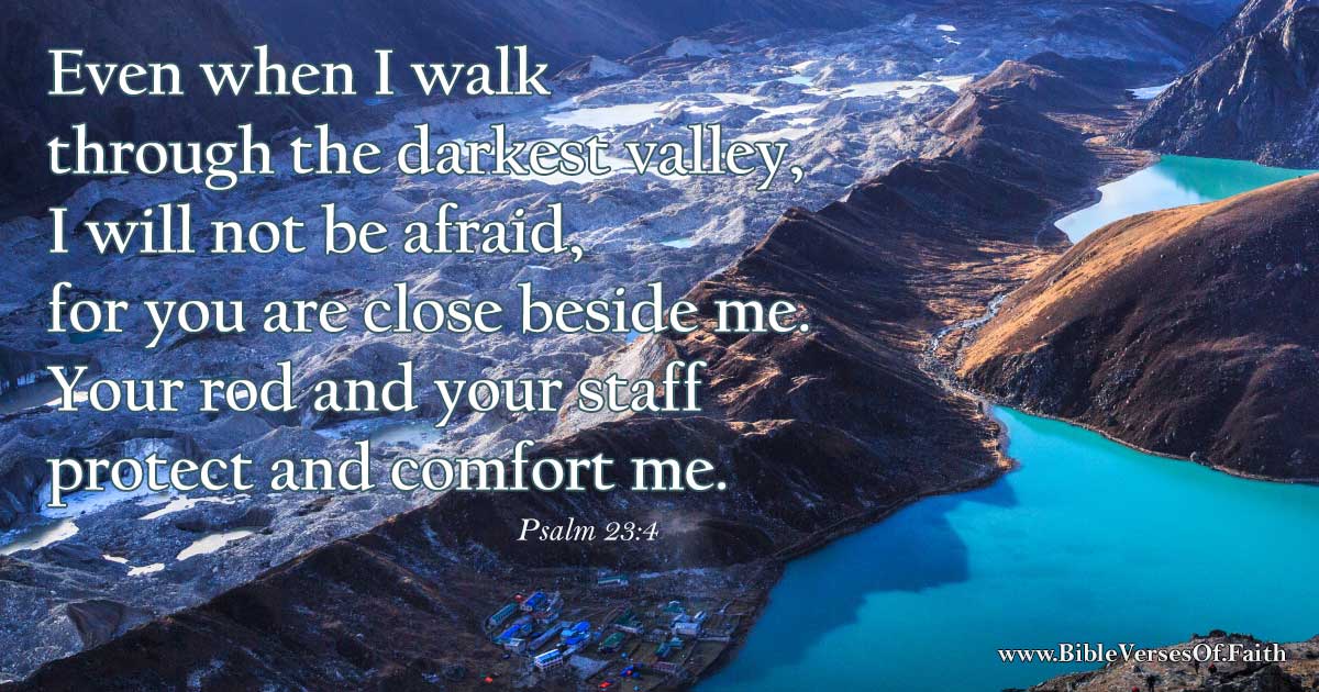 Psalm 23 4 Meaning In Different Versions Bible Verses Of Faith