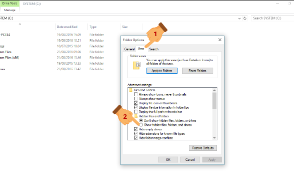 Cara Menampilkan File/Folder yang Sudah di Hidden [File Tersembunyi] ~ Ahlikomputer