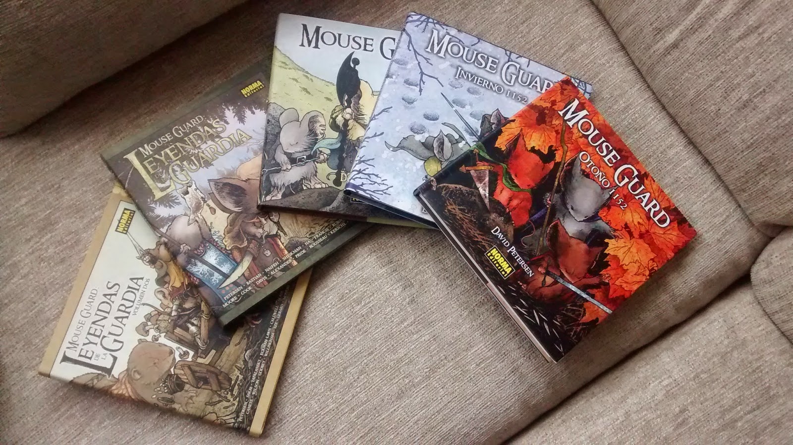 Psitopía: [Reseña Flash 8] Mouse Guard