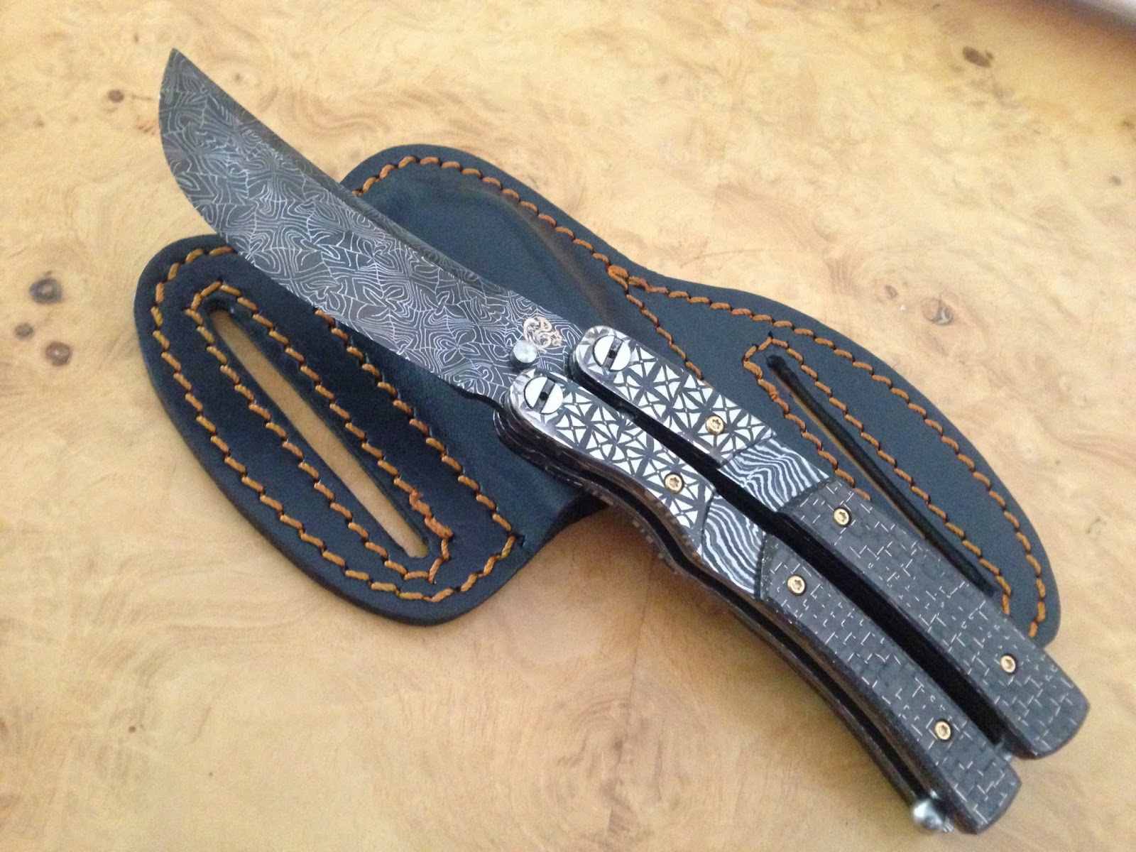 PATRICK FAMIN CUSTOM KNIVES: NEW BALISONG