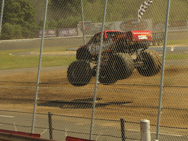 Monster Jam at the Stafford Motor Speedway