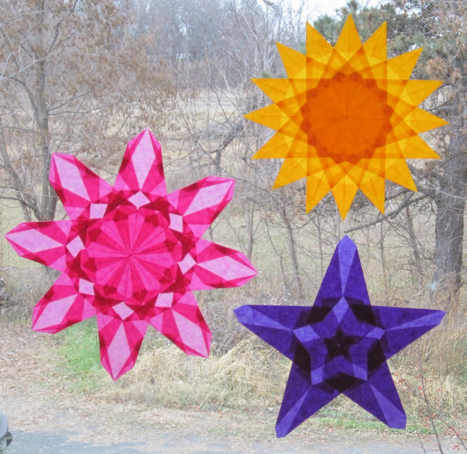 Harvest Moon by Hand: Waldorf Window Stars - Art Every Day Month - Days ...